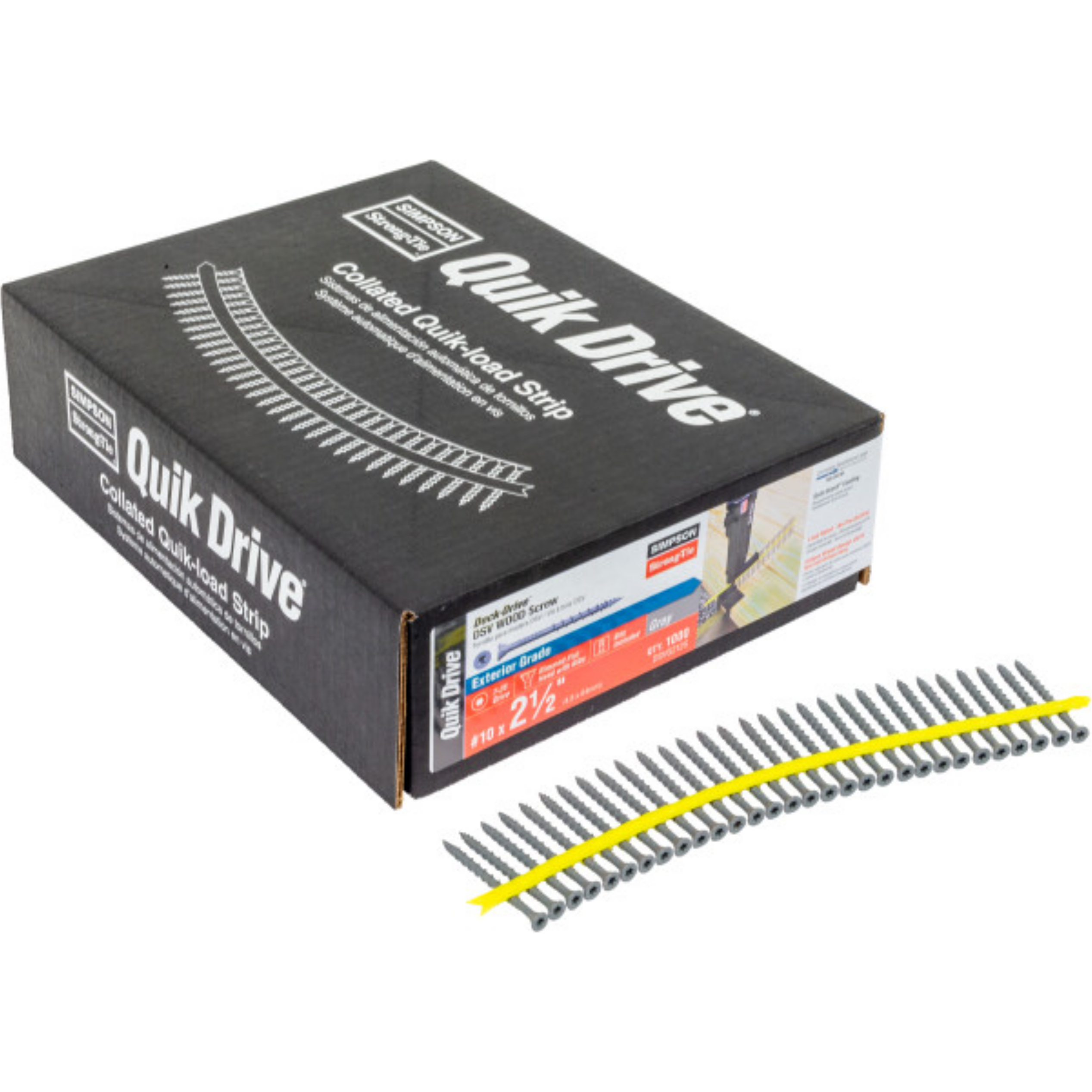 Deck-Drive DSV Collated Wood Screws | Quick-Install Fasteners
